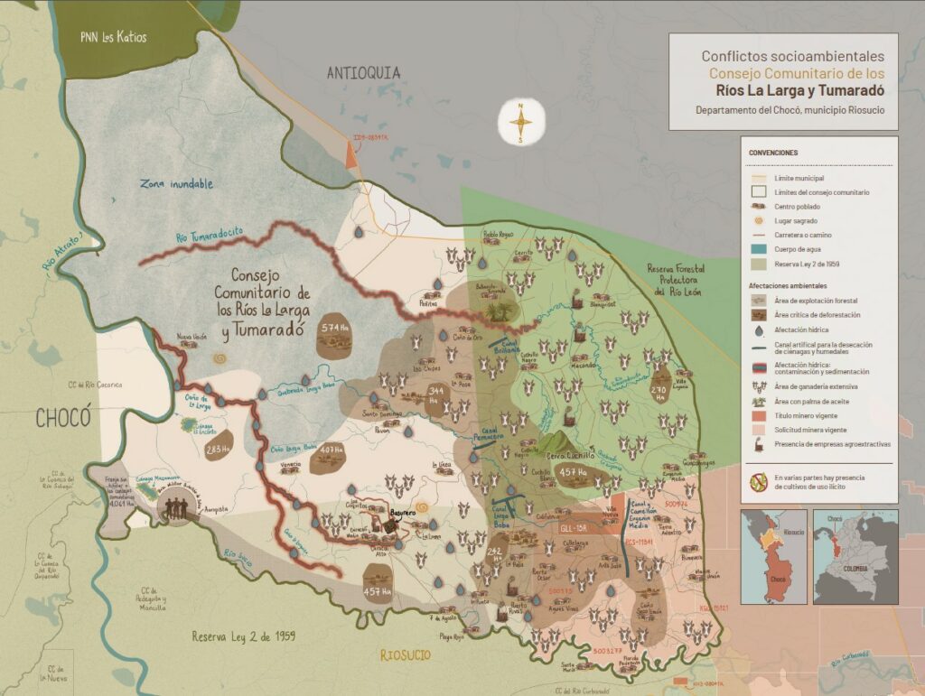 Relleno sanitario de Riosucio, Chocó, afecta a Consejo Comunitario ...